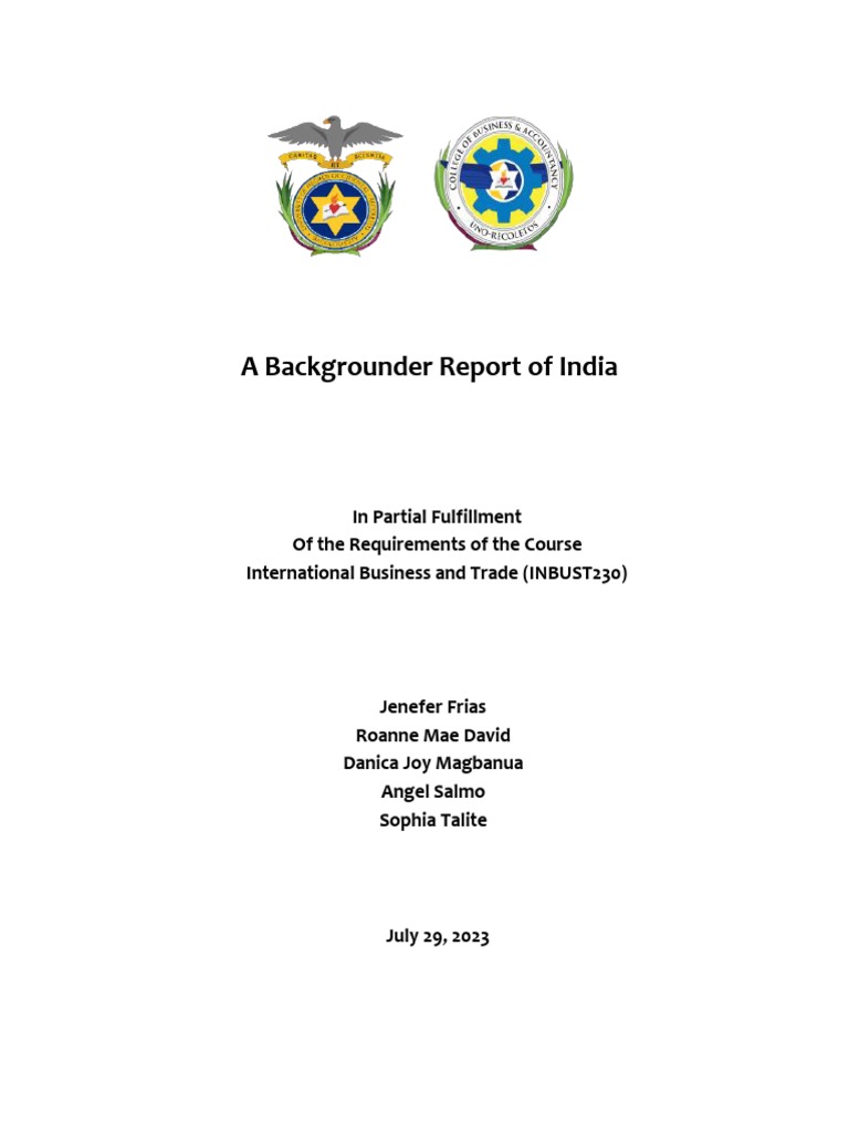 Grp8 Final-Output Inbust | PDF