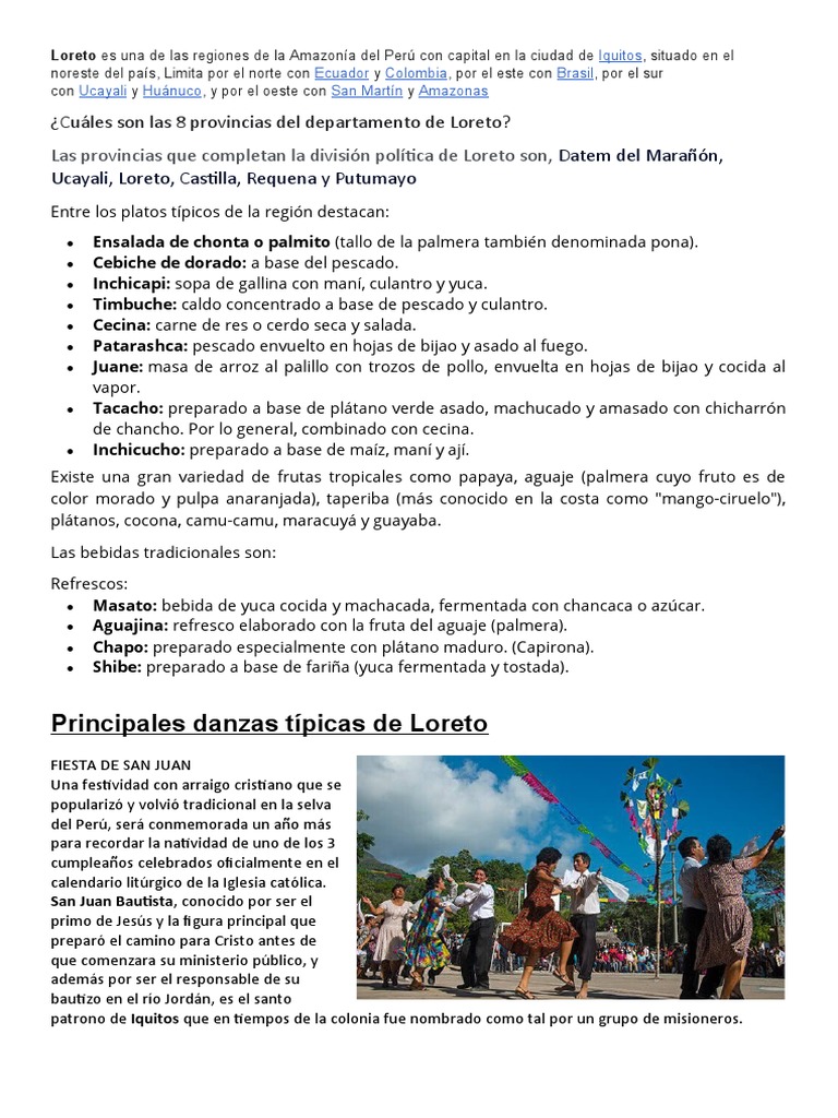 Loreto | PDF