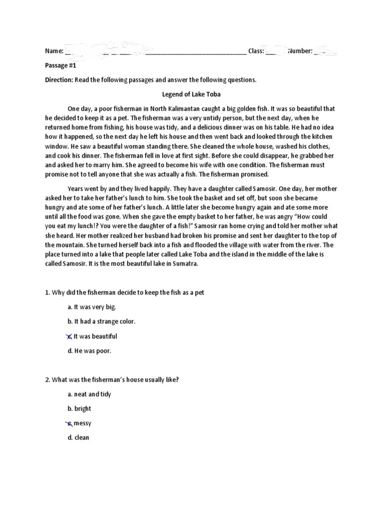 Supplementary Reading Exercise-1 | PDF | Pinocchio | Horus