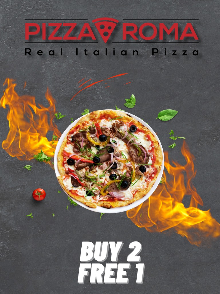 Pizza Roma New Menu' August '23 | PDF