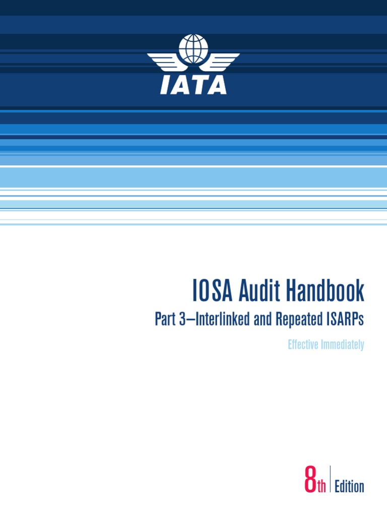 IOSA Audit Handbook Part 3 Overview | PDF | Audit | Flight Attendant