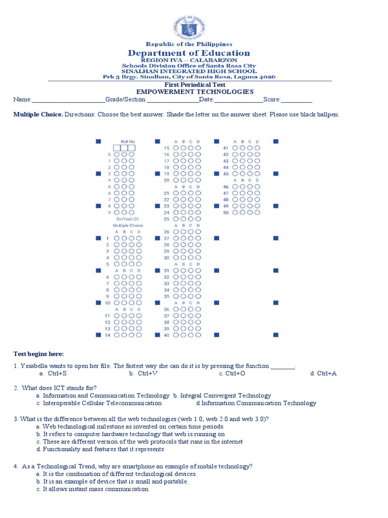 EMTECH_1ST QUARTER revised 2.0 | PDF | Hyperlink | World Wide Web