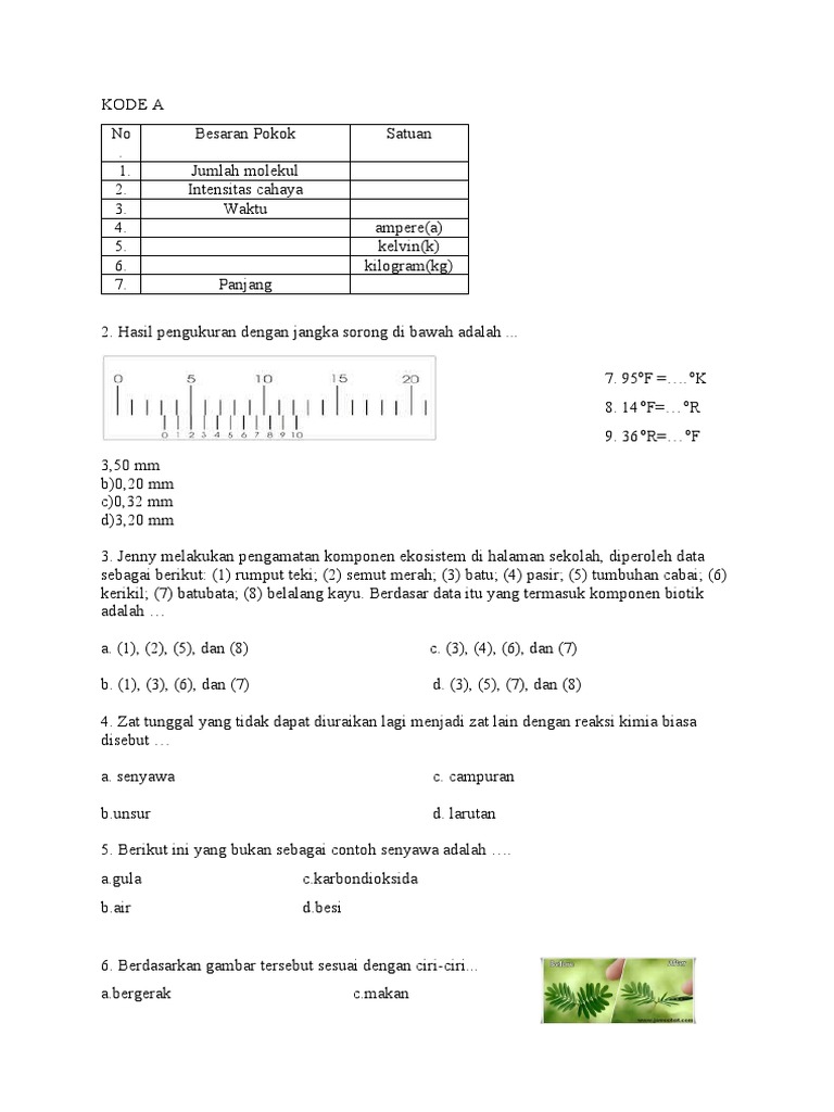 Kuis Akhir Bulan | PDF