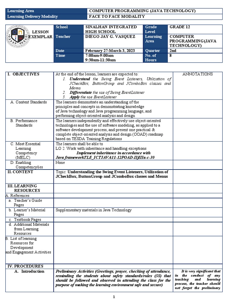 Java Programming Le q3 w3 | PDF