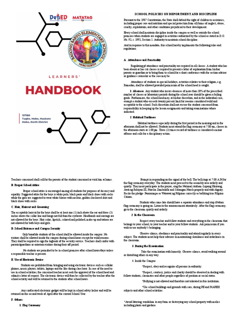 Handbook - 2018 2019 | PDF