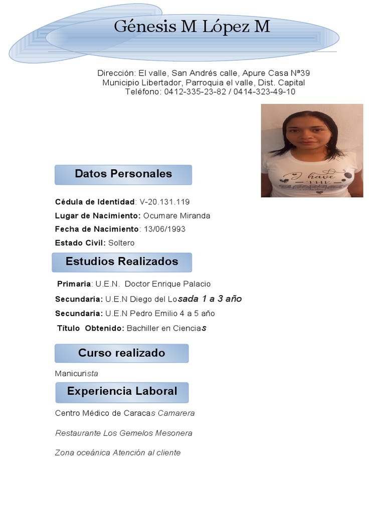 Curriculum Genesis | PDF