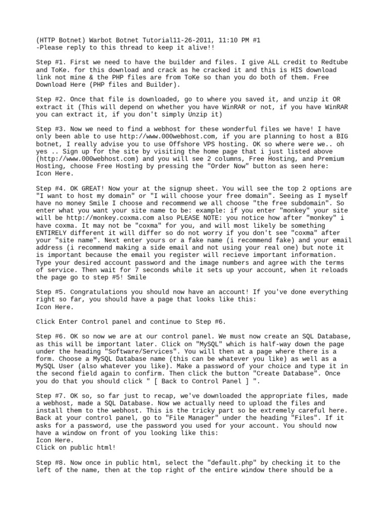 War Bot Net Tu T Pdf Zip File Format Computer File