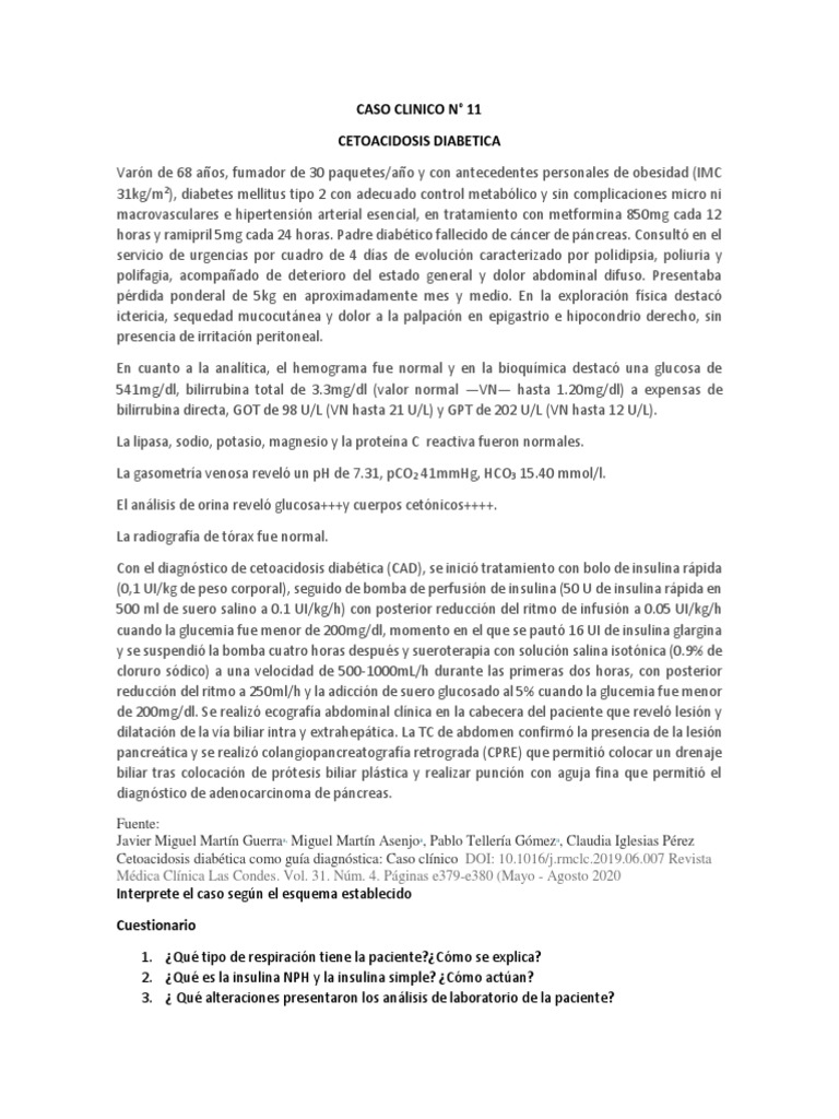 s12 - Lectura - Caso Clínico N°11 | PDF s12 - Lectura - Caso Clínico N°11 | PDF