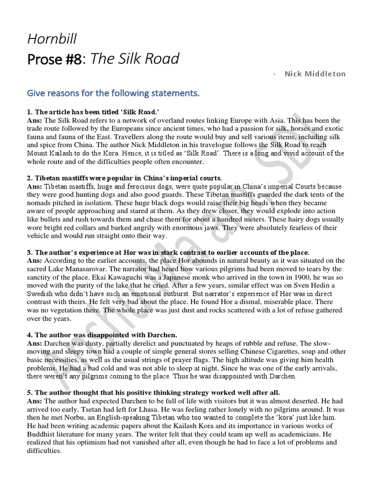 Author's Disappointment in Darchen | PDF