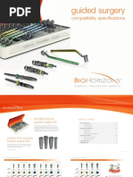 Guided Surgery Chart | PDF | Surgery | Medical Specialties