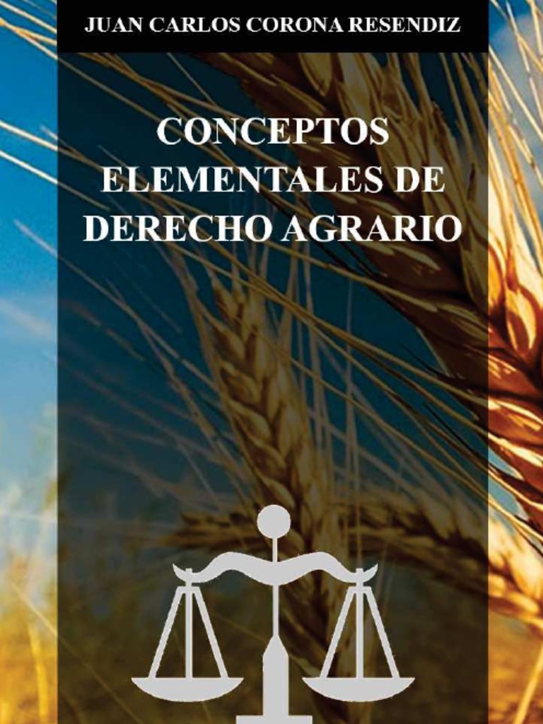 Conceptos Elementales de Derecho Agrario | PDF