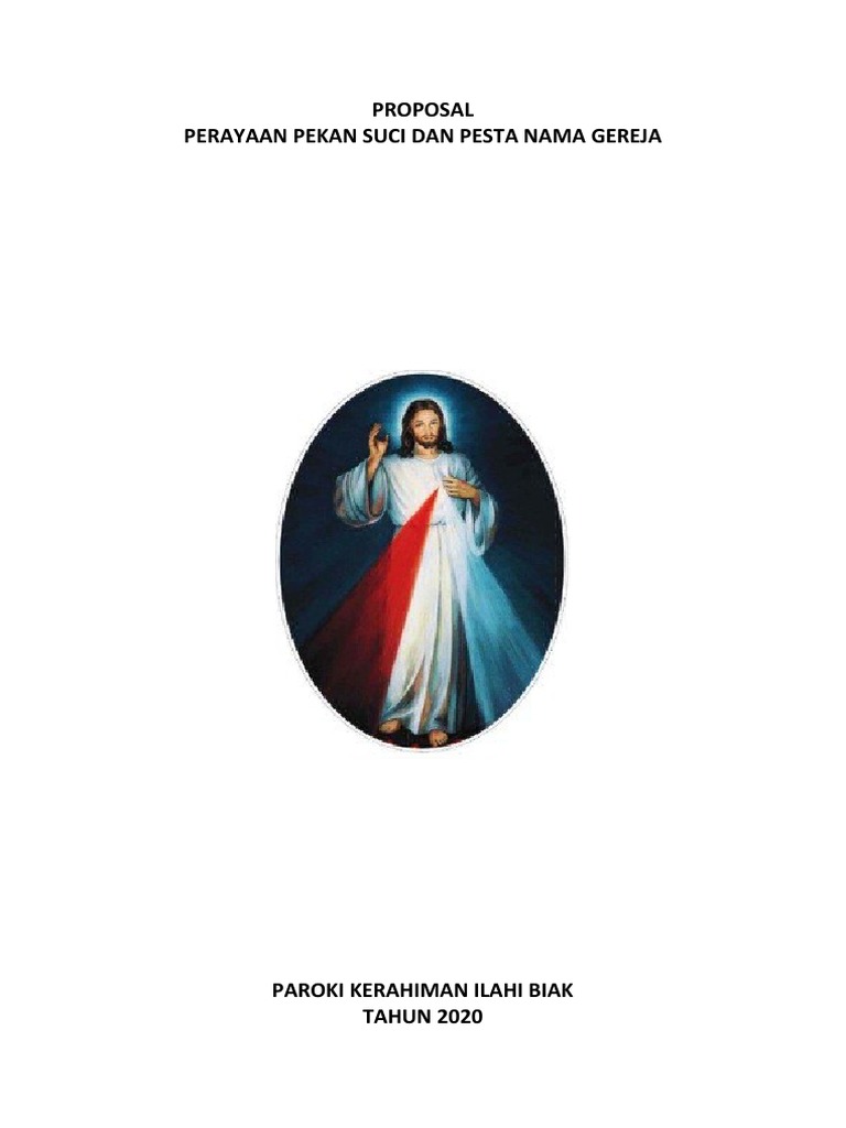Proposal Perayaan Pekan Suci 2020 | PDF | Agama & Spiritualitas