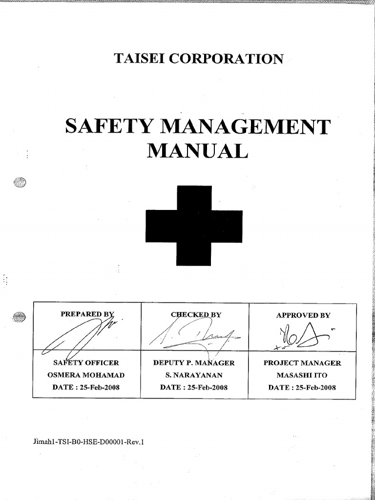 Safety Management Manual (TSI) | PDF