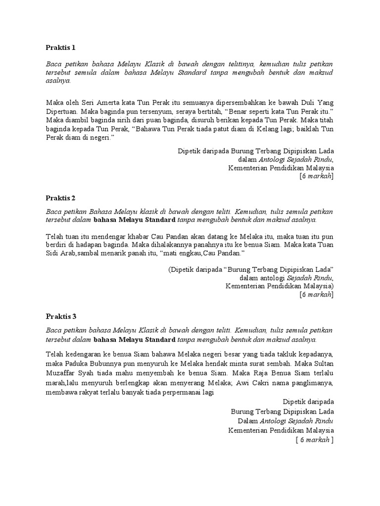Bahasa Melayu Standard Pdf