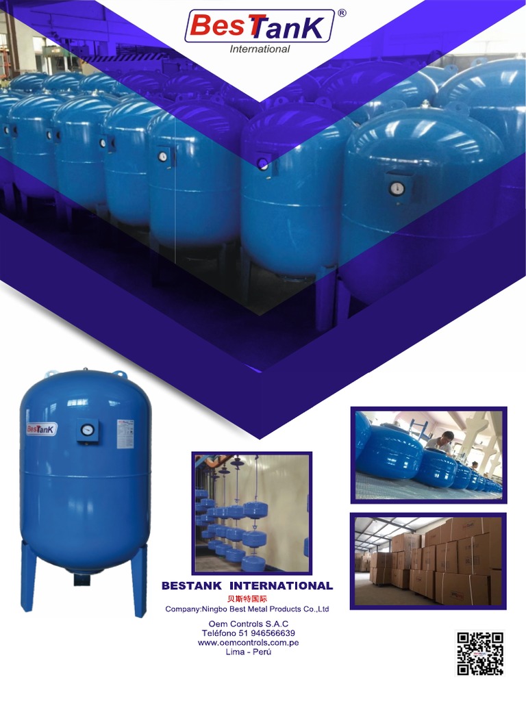 BESTANK Potable Water Series Tanks Cataloque 2020 | PDF