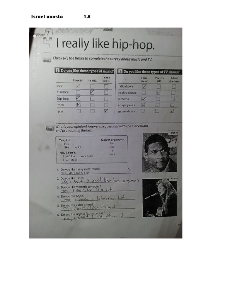 Unit 4 I Really Like Hip-Hop | PDF