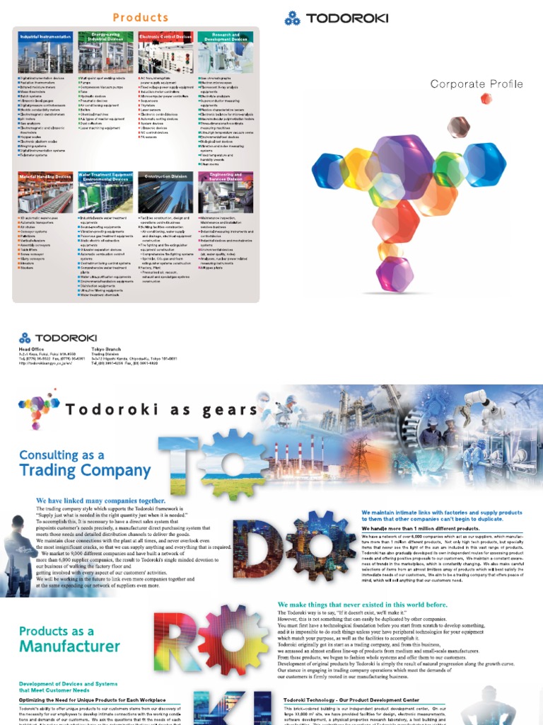 Companyprofile TDR | PDF | Technology & Engineering