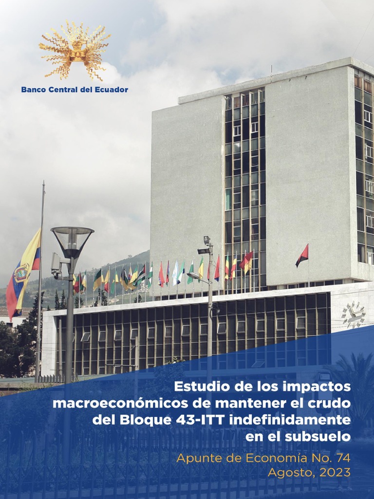 Impacto Económico del Crudo Bloque 43-ITT | PDF