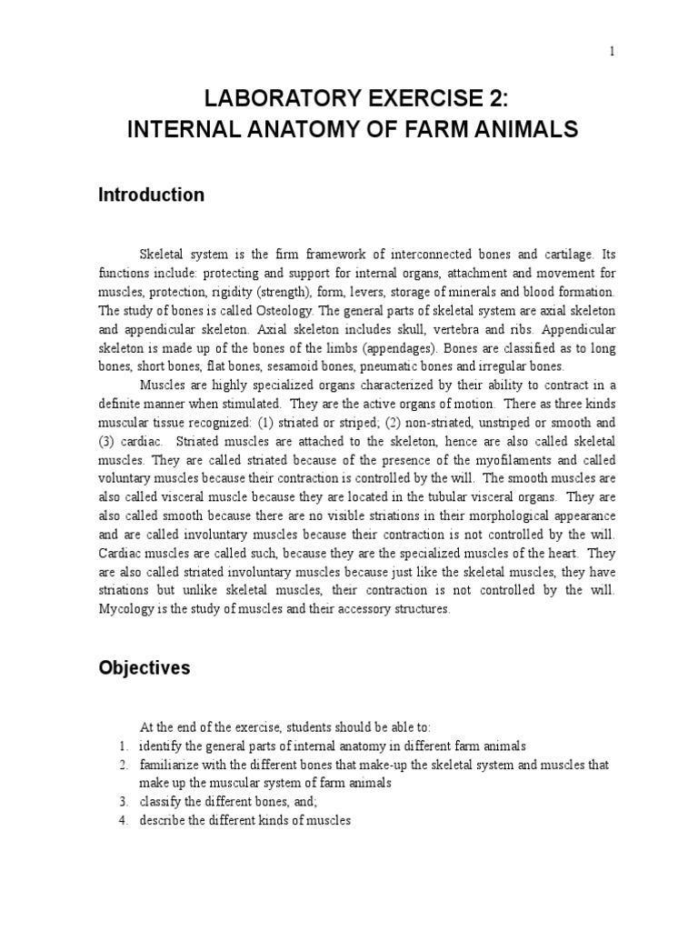 Animal Science | PDF