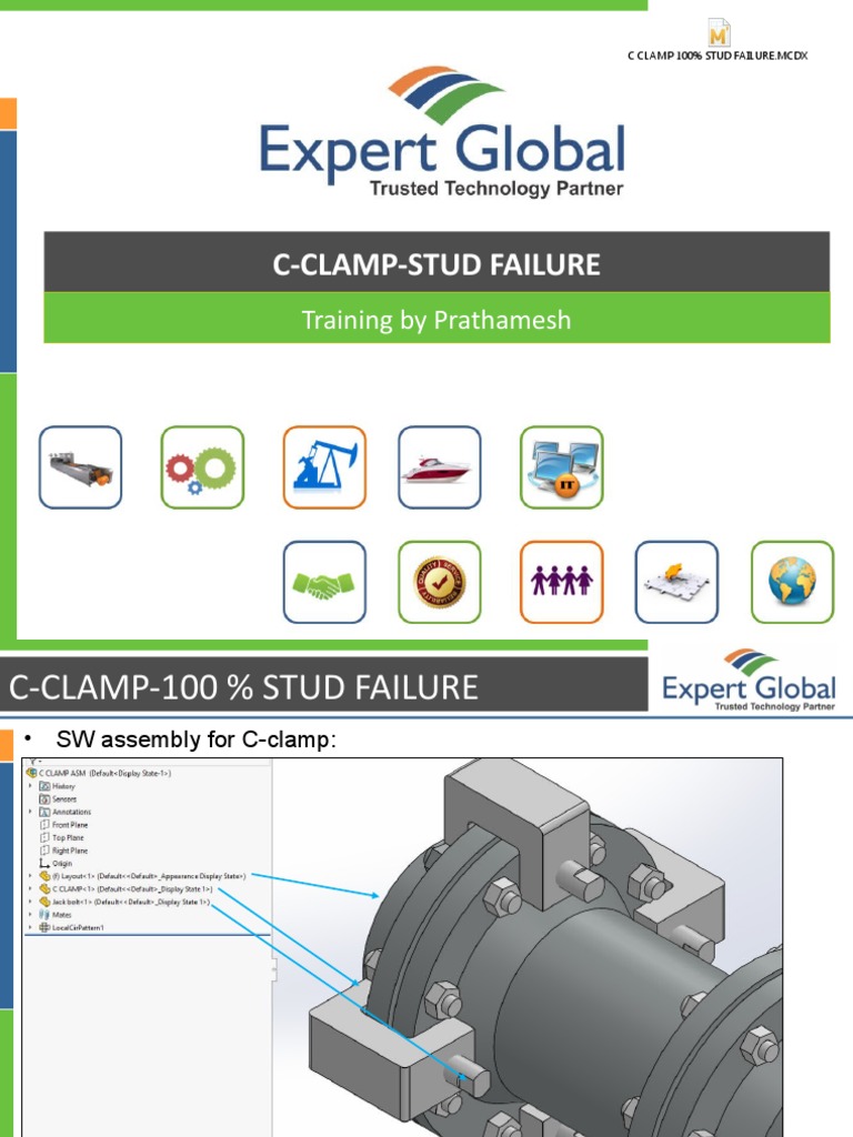 C-Clamp-Stud Failure | PDF