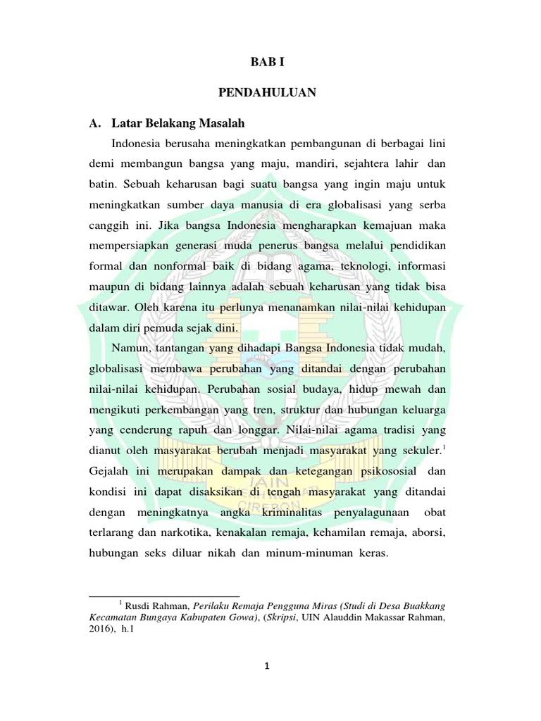 2 Bab1 | PDF | Ilmu Sosial