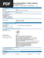 MSDS Un1002 Compressed Air | PDF | Safety | Occupational Safety And Health