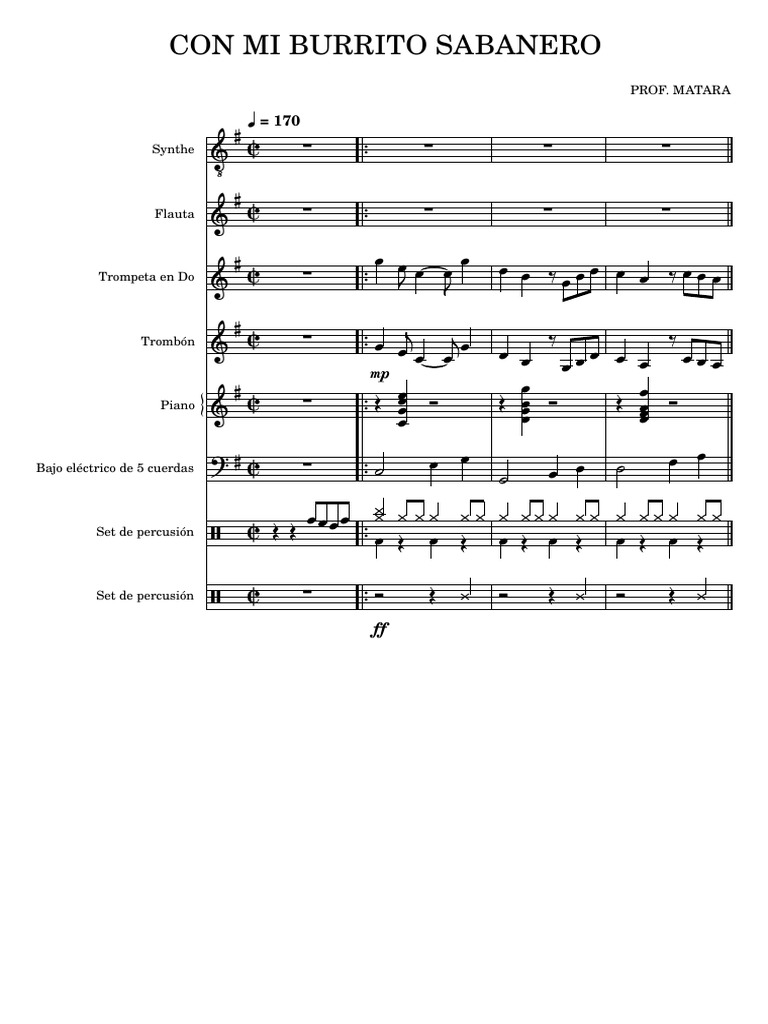 Mi_burrito_sabanero__Villancicos | PDF