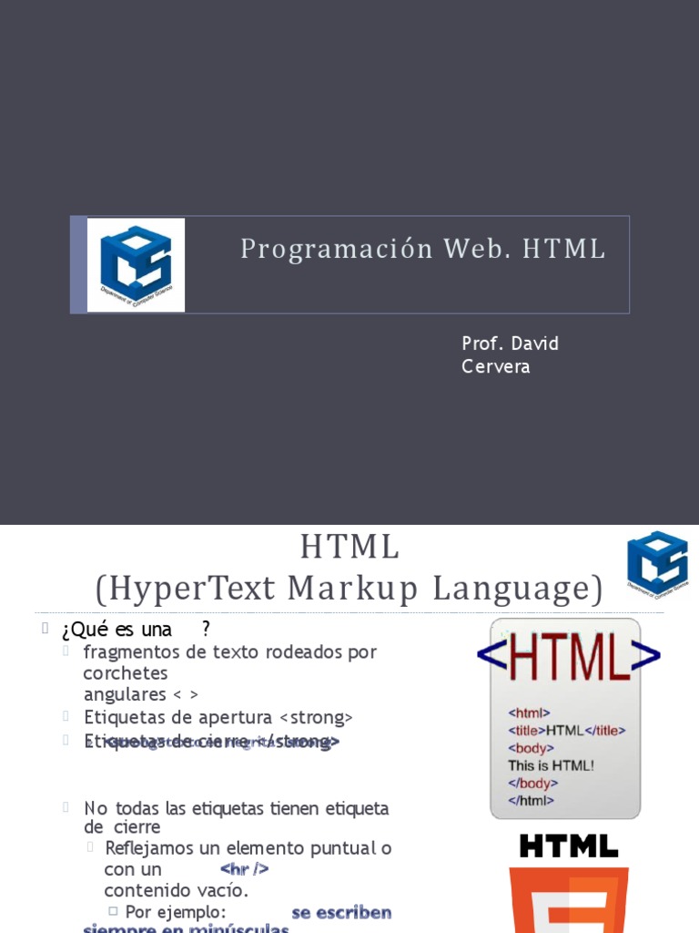 Introducción a HTML y CSS Básico | PDF