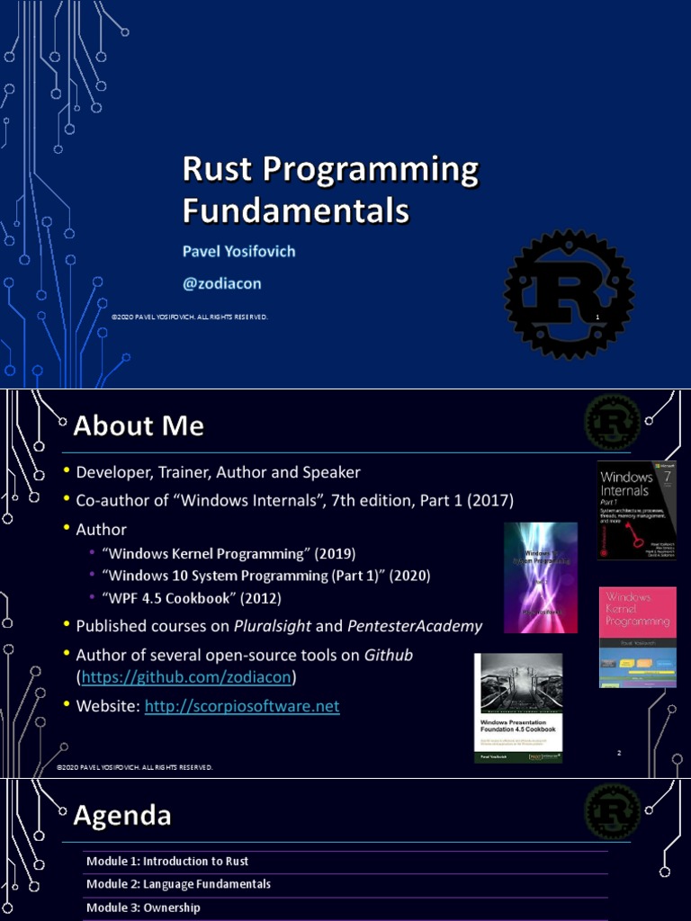 Rust Programming Fundamentals | PDF