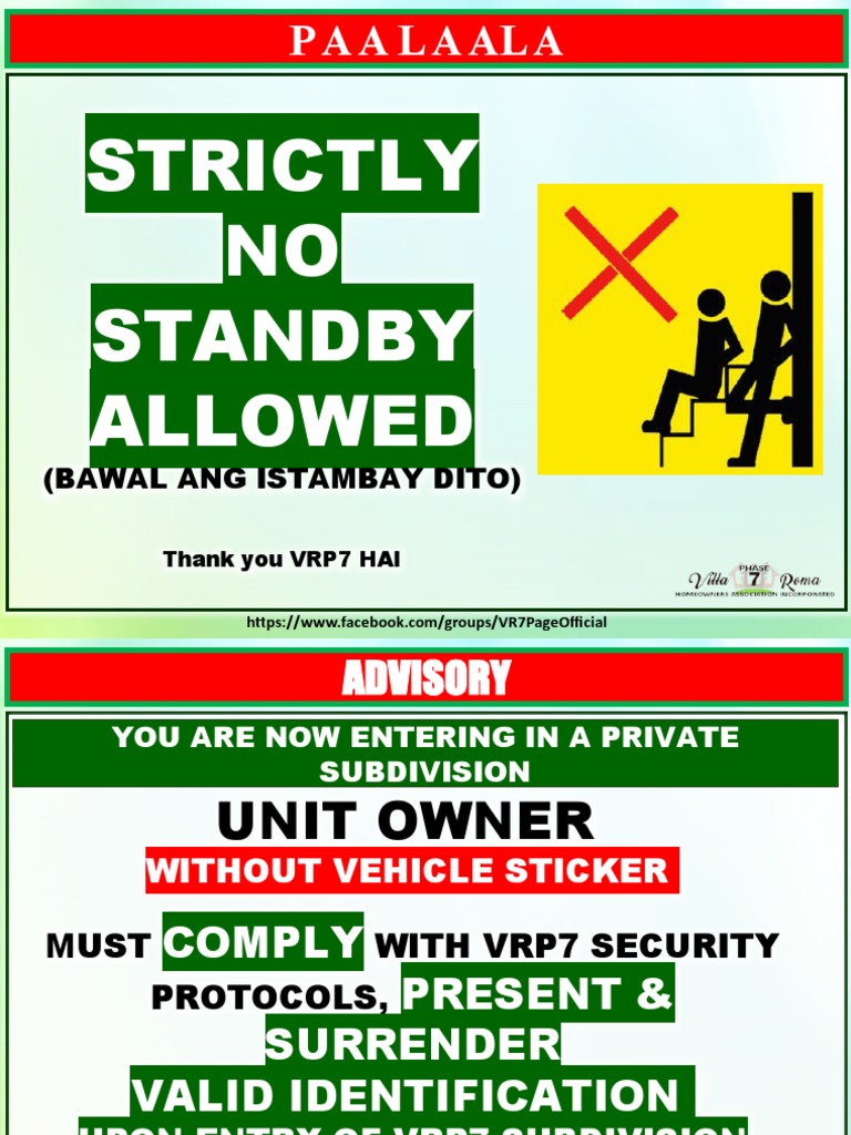 SAMPLE TRAFIC RULE SIGN | PDF