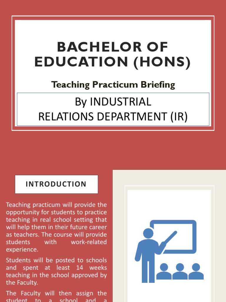 Bed - Teaching Practicum Briefing Updated 2020 | PDF