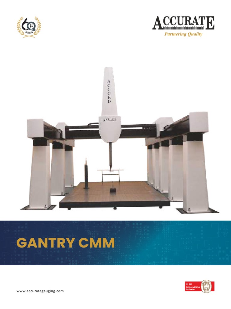 Gantry CMM Catlogue - Compressed | PDF