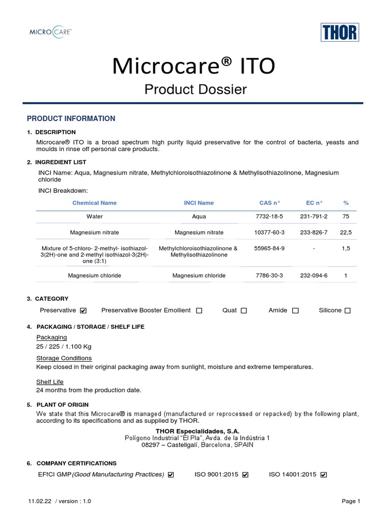 Microcare ITO - PD - 2022 02 11 | PDF