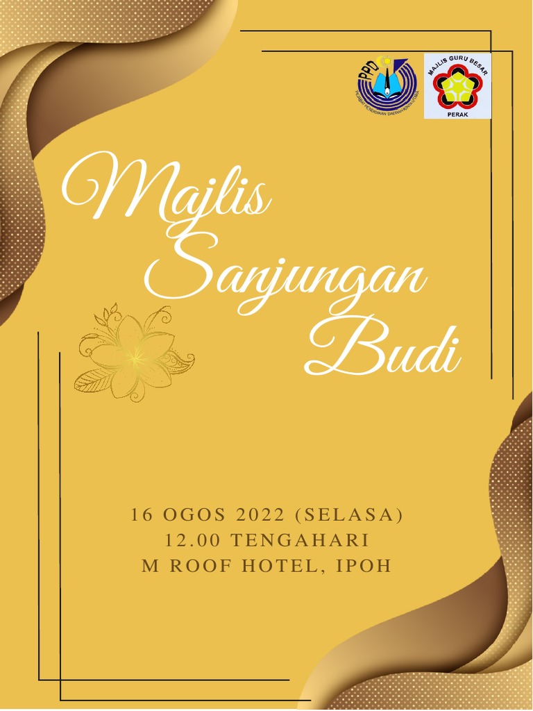 Buku Program MGB Majlis Sanjungan Budi 2022 | PDF