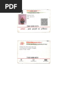 Pancard Back Side | PDF