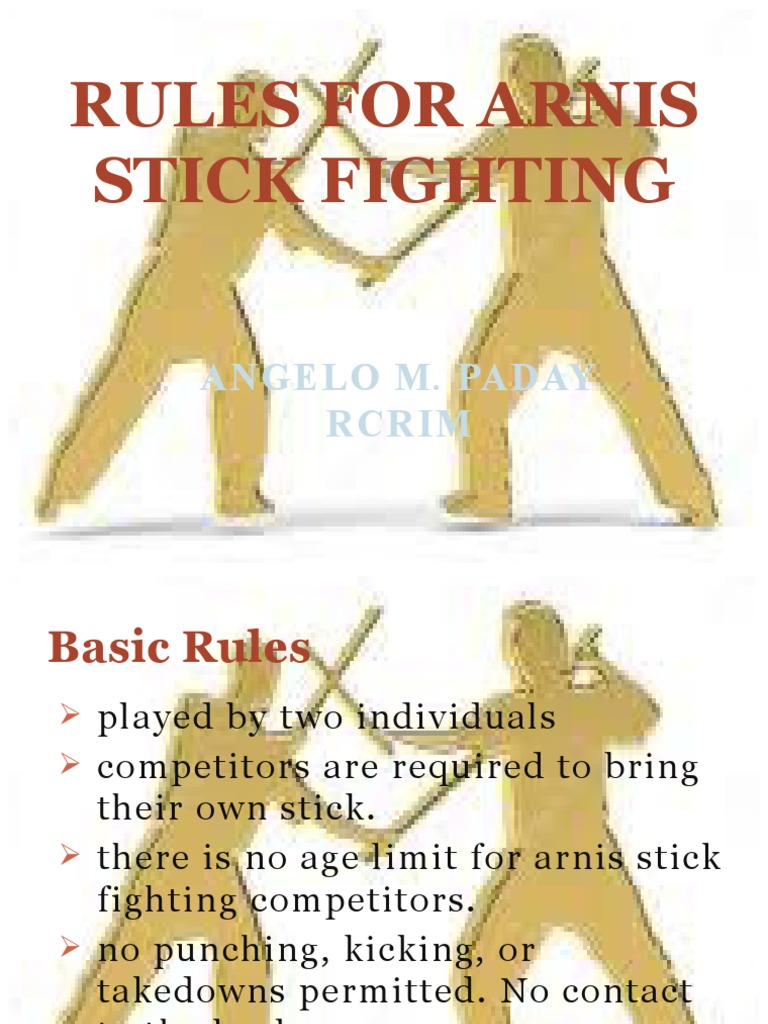 rules-in-arnis-sports | PDF