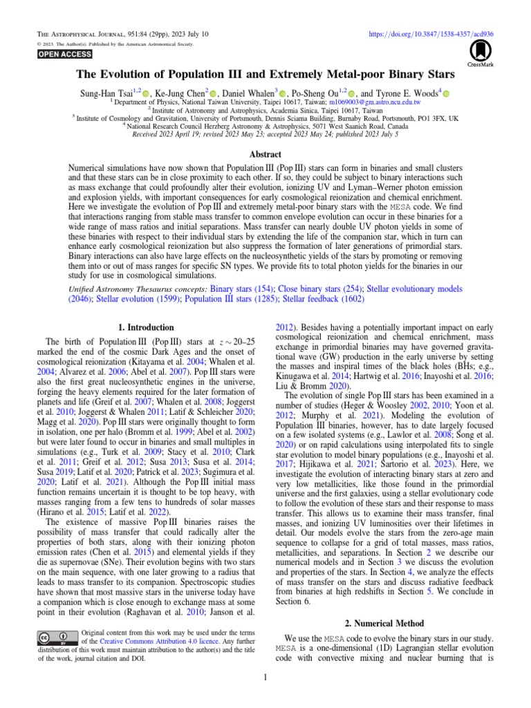 Tsai 2023 ApJ 951 84 | PDF