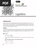 Log and Antilog Table | PDF | Logarithm | Special Functions