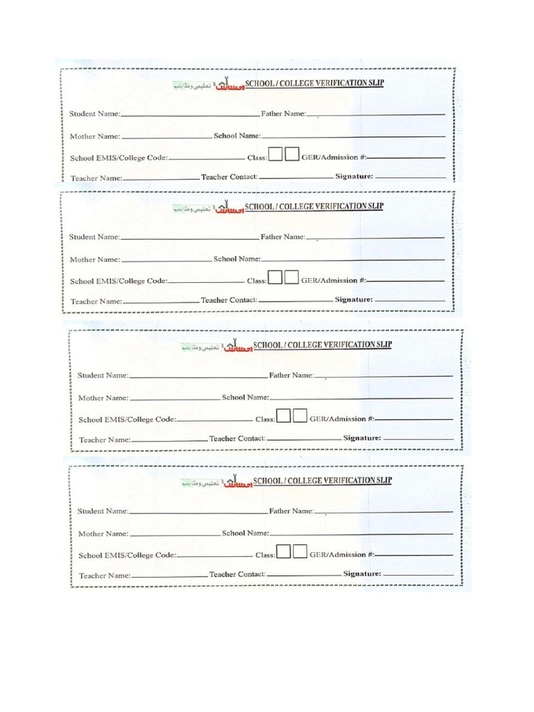 Benazir Wazaif Form | PDF