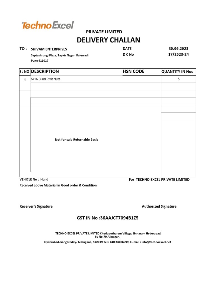 17 SHIVAM Enterprises 30.06.2023 | PDF