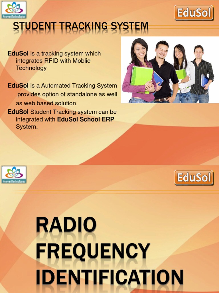 Edusol Student Tracking System | PDF | Radio Frequency Identification | Telecommunications