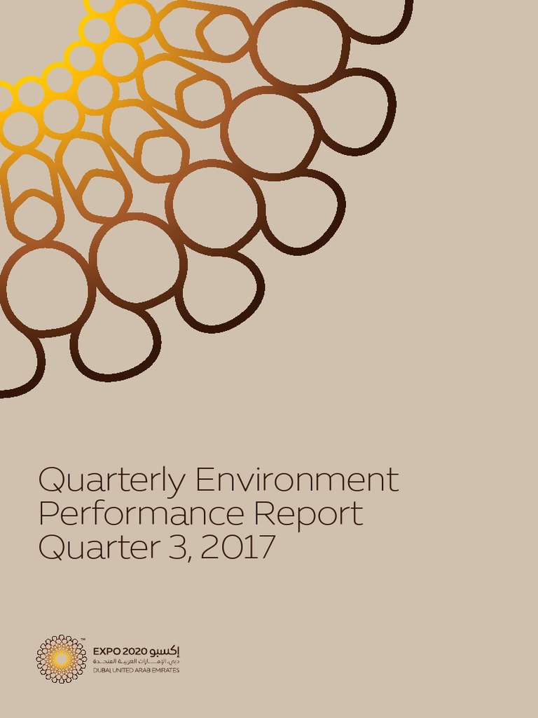 Quarterly Environment Performance Report | PDF
