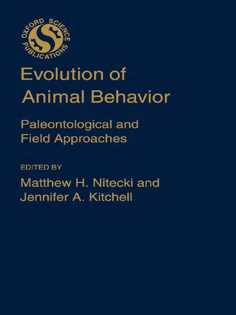 Evolution of Animal Behavior | PDF