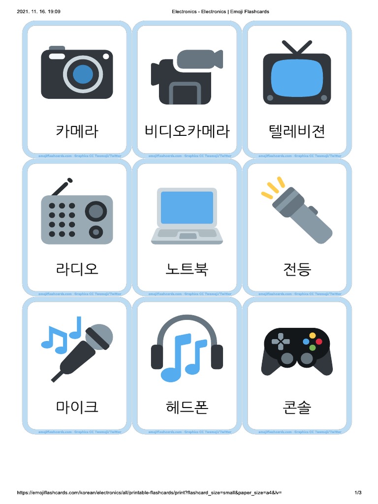 Flashcard_electronics | PDF