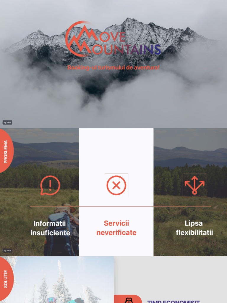 Move Mountains - Pitch Deck Gallery - Innovation Labs | PDF