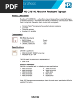 CA8800 Polyurethane Topcoat Series | PDF | Physical Sciences | Materials