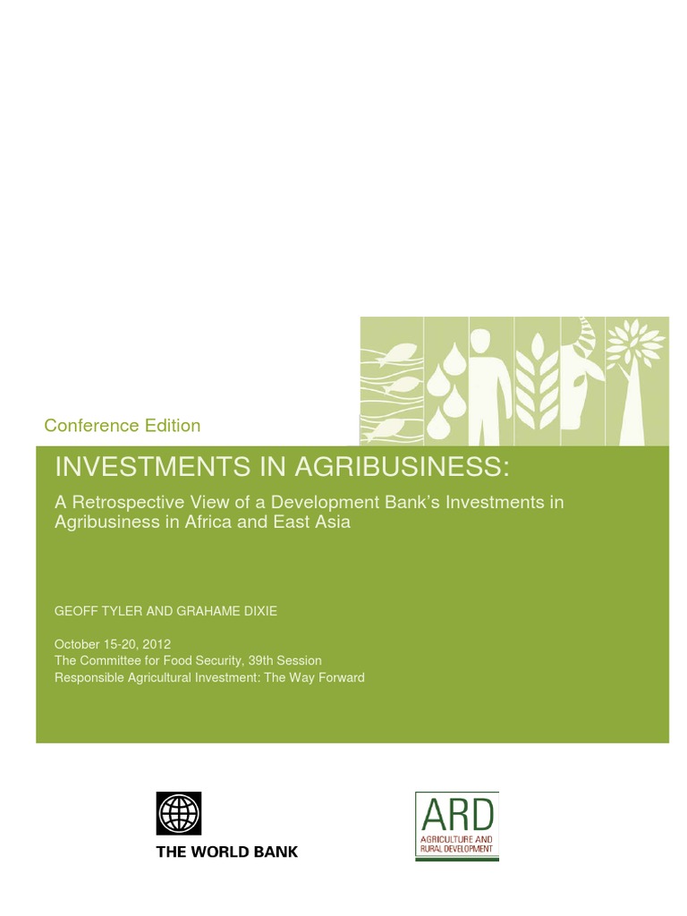 World Bank CDC Investments in Agribusiness | PDF