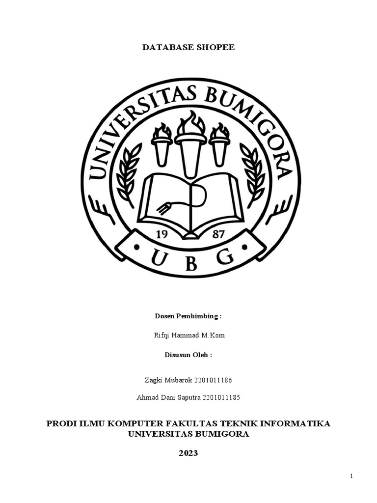 Database Shopee | PDF