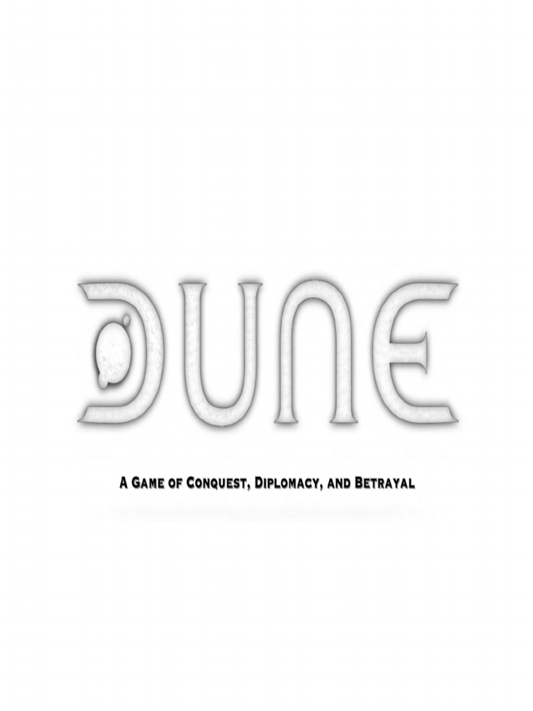 UNOFFICIAL Revised Dune Rulebook v.2.2 Web | PDF