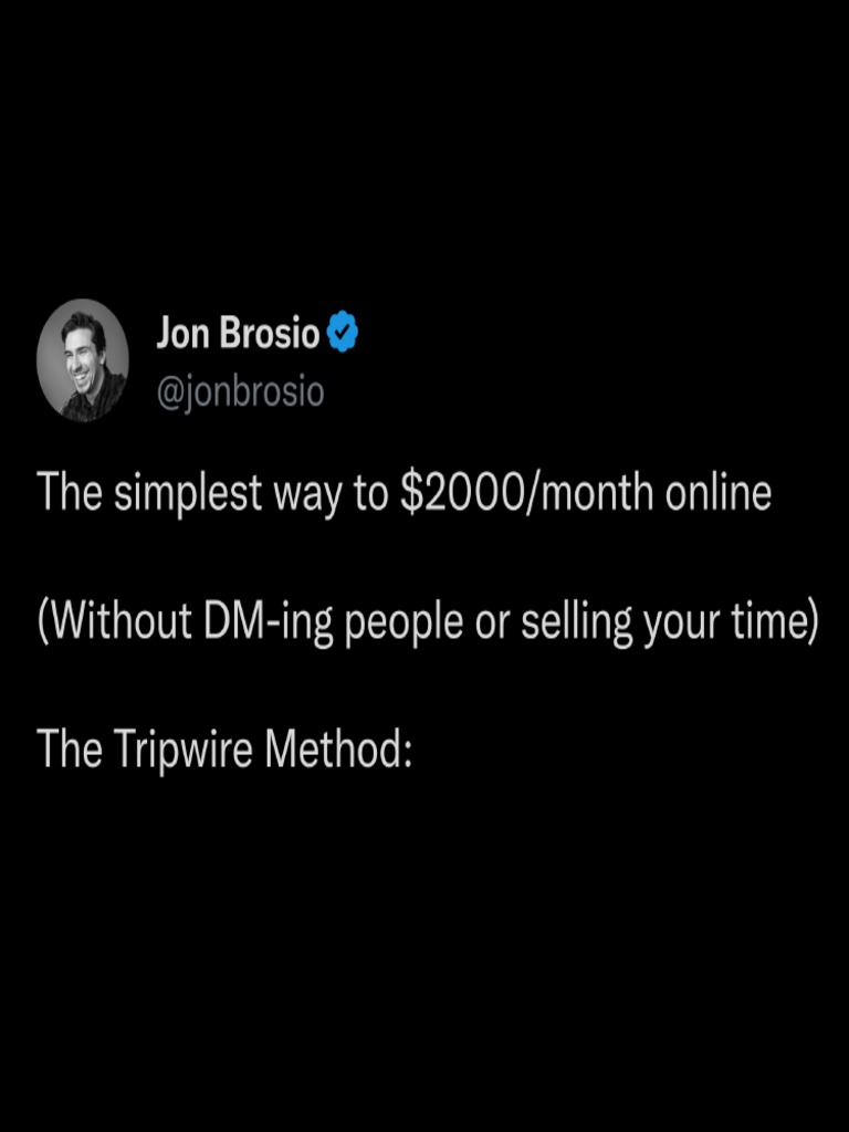 The Tripwire Method | PDF